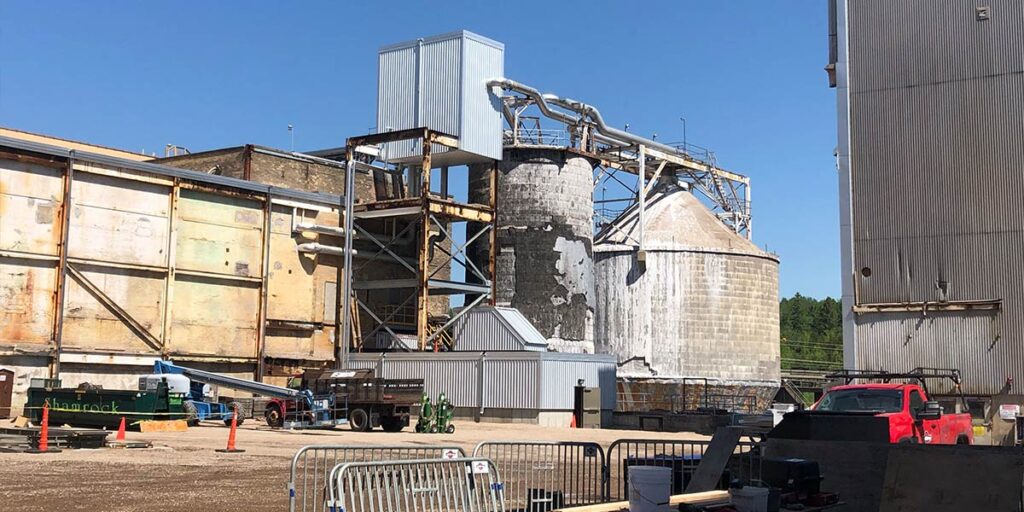 Old Pulp Mill Demolition | LHB